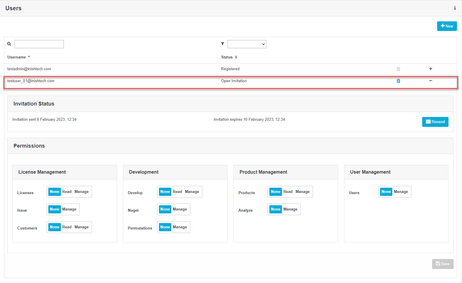 Register User – Software Potential
